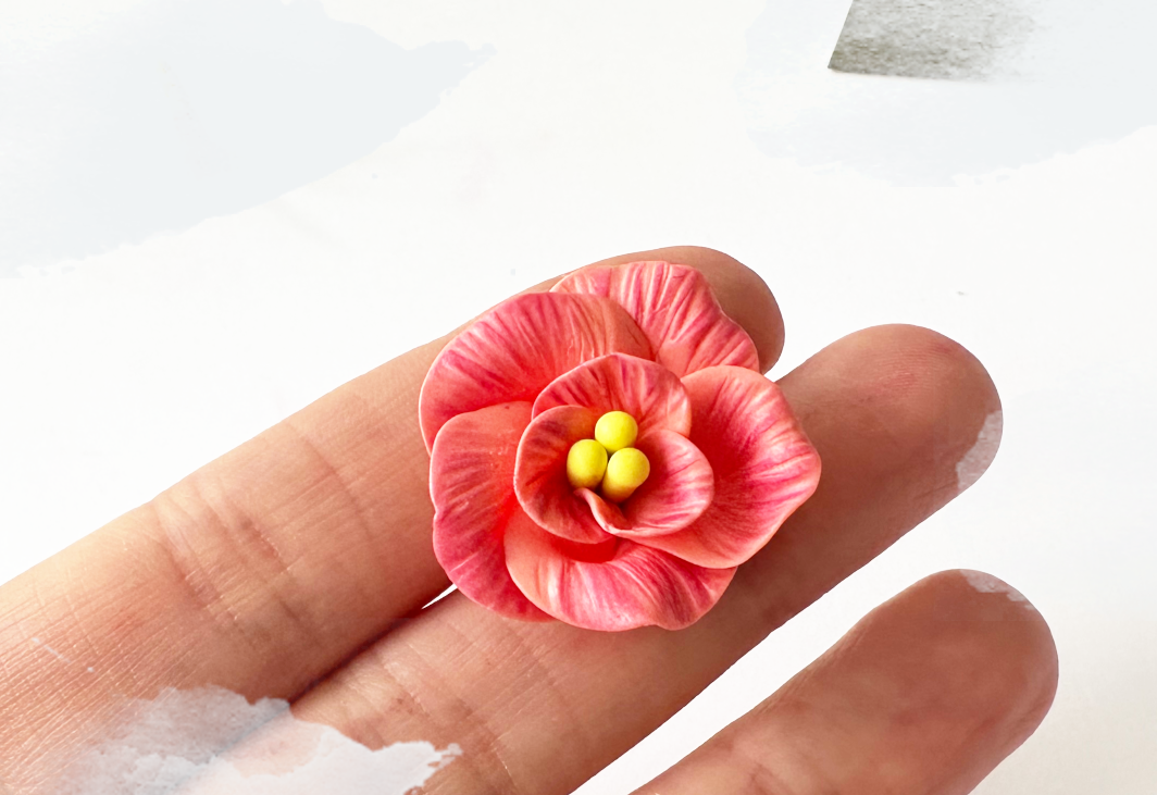 VIDEO: Peony Flower | Polymer Clay Free Modelling Tutorial - My Vian